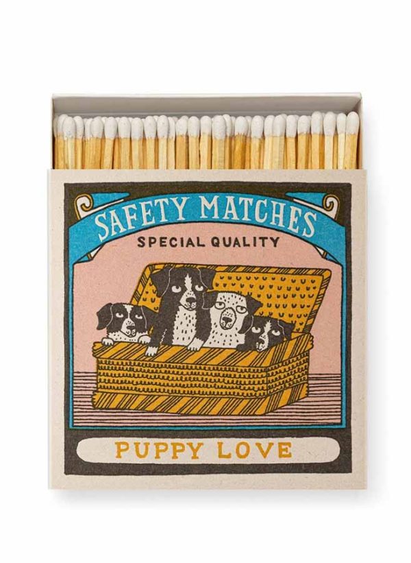 Tändsticksask - Puppy Love - Archivist - Leilas General Store